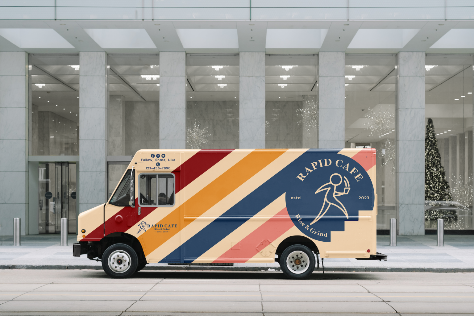 Foodtruck: Rapid Cafe - Design & Branding